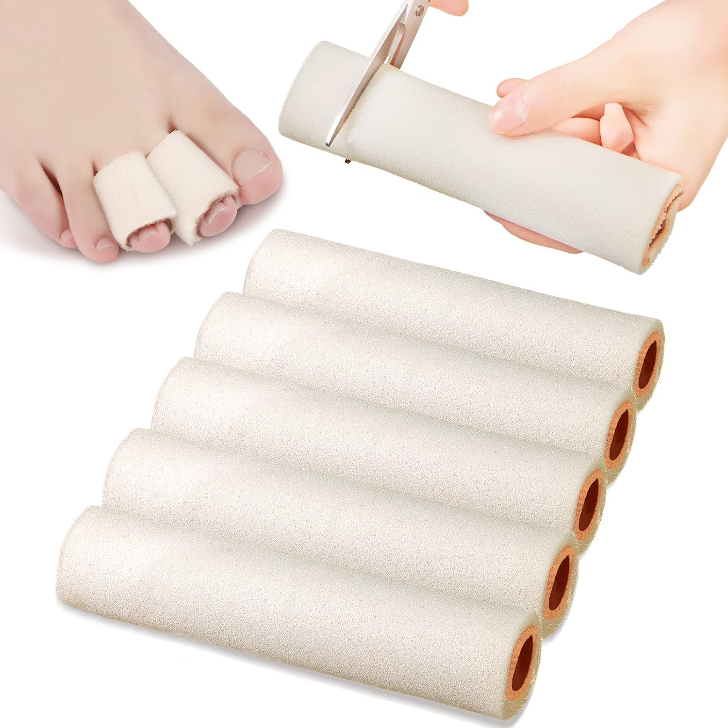 Hyggear™ Hammer Toe Fix - Hammer Toes Sleeve with Overlap Medium Size ...