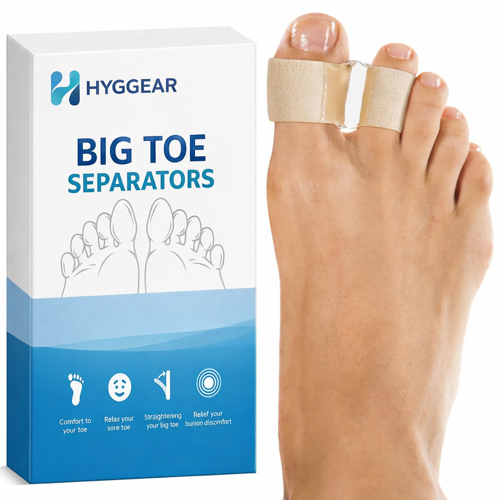 Big Toe Spacer/Corrector,Overlapping Toes, Bunion Pain Relief, Toe Ali ...